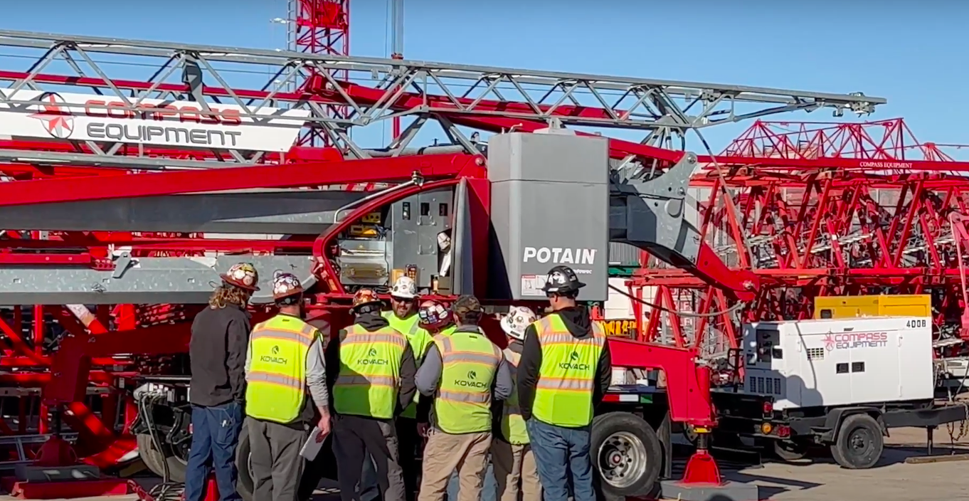 TOWER CRANE TRAINING – Compass Equipment